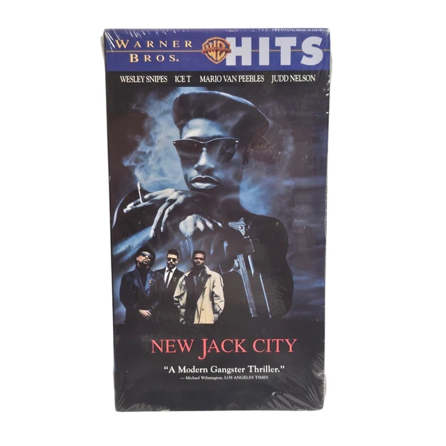 NEW JACK CITY VHS Tape Sealed 1996, Warner Bros. Hits Watermarks £12.89 ...