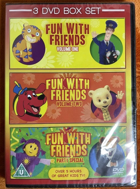 FUN WITH FRIENDS: Volumes 1-3 DVD (New and Sealed) £8.64 - PicClick UK