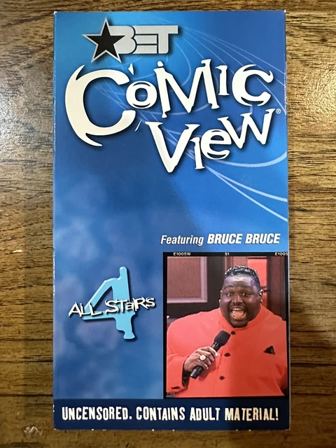 BET COMIC VIEW All Stars 4 VHS Stand-Up Comedy Bruce Bruce Time Life ...