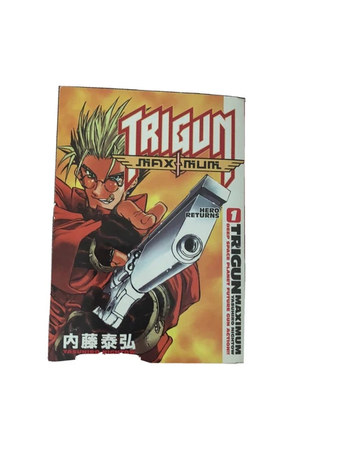 TRIGUN MAXIMUM VOLUME #1, English || RARE & OUT OF PRINT $90.00 ...