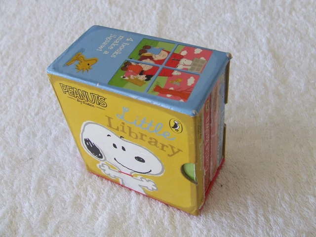 PEANUTS LITTLE POCKET Library Mini Boxed Set Snoopy Linus Lucy Charlie ...