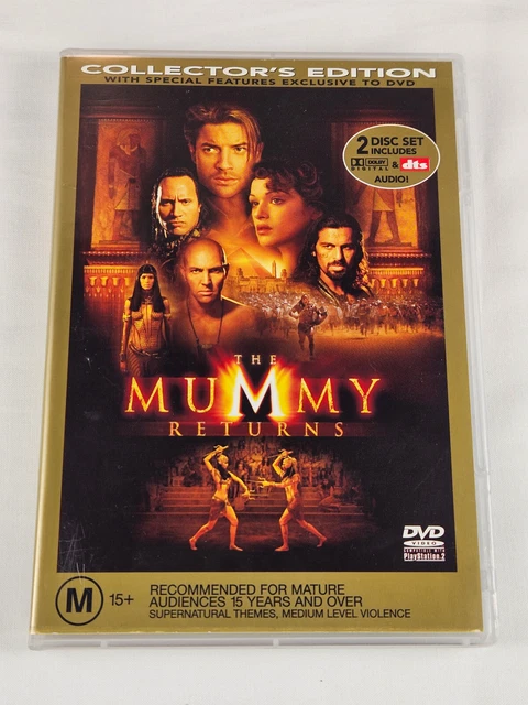 THE MUMMY RETURNS DVD (Region 4) VGC Collector's Edition £4.10 ...