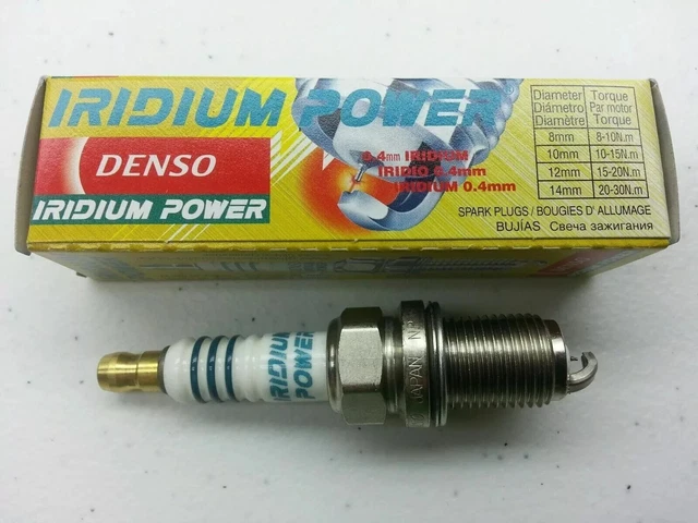 GENUINE DENSO IRIDIUM POWER OEM Spark Plugs 5358 IK20L Set of 4 $72.57 ...