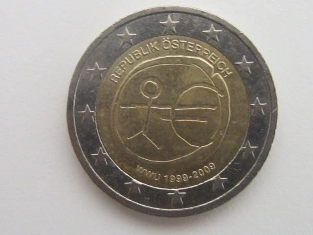 MONETA DA 2 Euro Omino Stilizzato Austria 2009 EUR 350,00 - PicClick IT