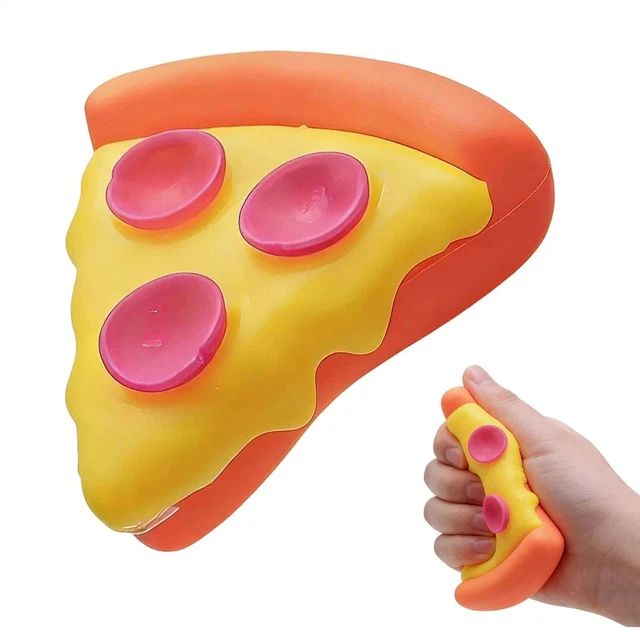 NEEDOH PIZZA SLICE Squishy Fidget Stress Relif Toy Random Color £27.20 ...