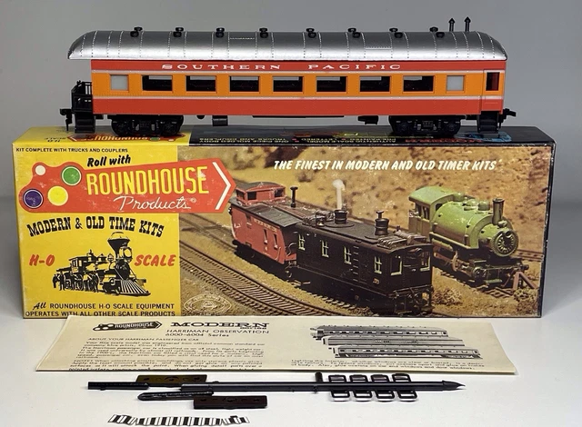 ROUNDHOUSE HO 6001 USA Southern Pacific Railroad Harriman Observation ...