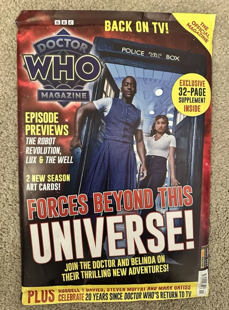 DOCTOR WHO DR Who Official Magazine April 2025 4/25 Issue 615 Back On ...