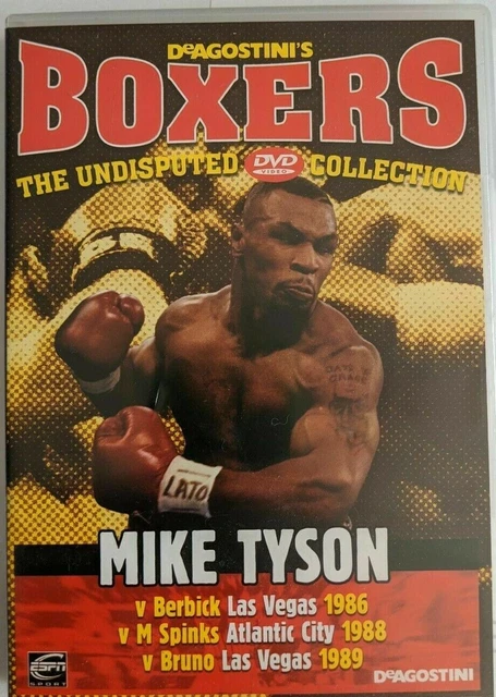 DEAGOSTINI'S BOXERS THE Undisputed DVD Collection MIKE TYSON Berbick ...