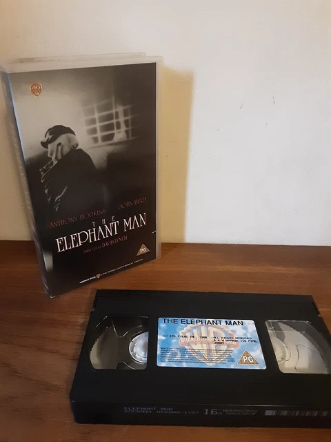 THE ELEPHANT MAN - VHS / Video Tape - A David Lynch Film - Warner Home ...