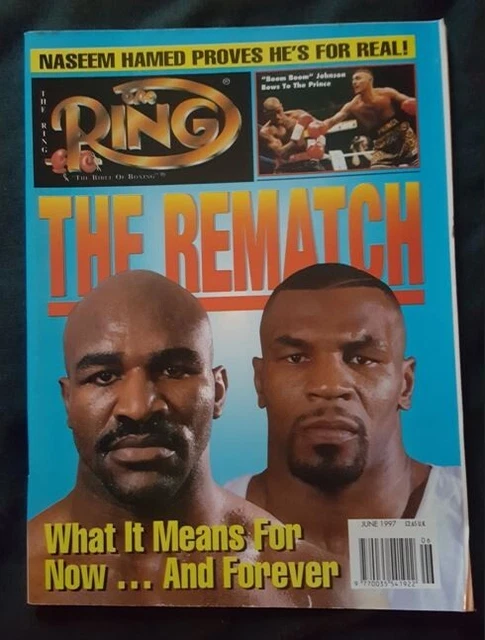 THE RING JUNE 1997. Mike Tyson, Evander Holyfield, Naseem Hamed £5.99 ...