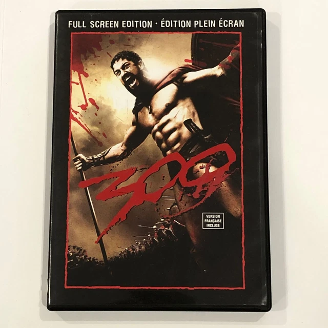 300 DVD FULL Screen Edition Action Movie 2007 Warner Bros Special ...
