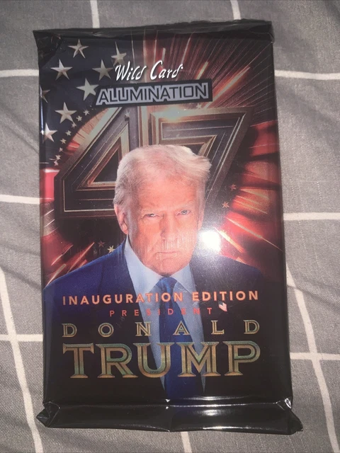2025 WILD CARD President Donald Trump Sealed Pack $83.60 - PicClick CA