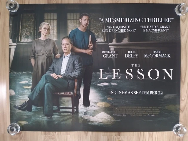 THE LESSON ORIGINAL movie 2023 poster UK quad £24.95 - PicClick UK