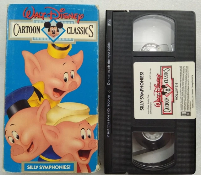 VHS WALT DISNEY Cartoon Classics - Vol. 4 - Silly Symphonies (VHS, 1991 ...