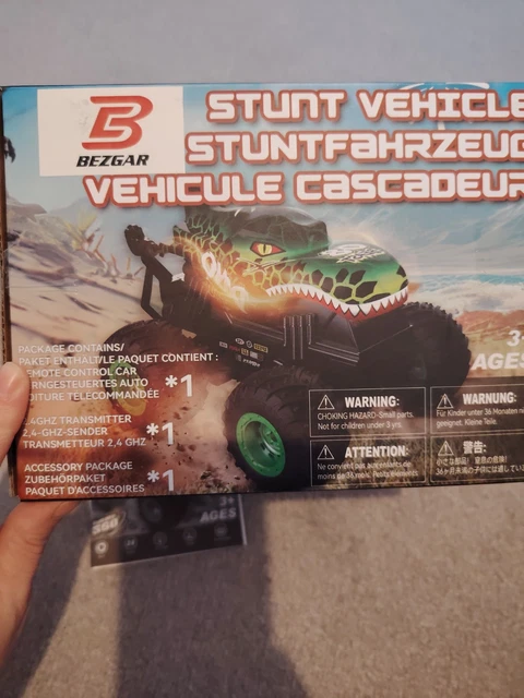 MONSTER TRUCK REMOTE Control Car with Light Truck with 360° Spin ...