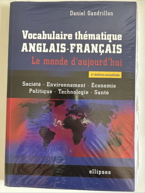 VOCABULAIRE THÉMATIQUE ANGLAIS Français EUR 10,00 - PicClick FR