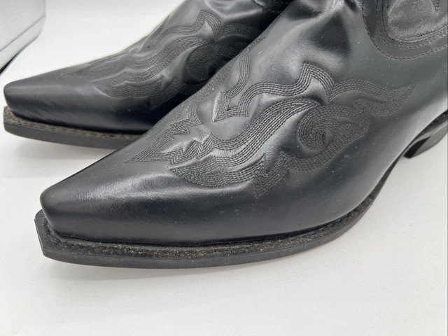 LAREDO WESTERN BOOTS Mens 9 1/2 Ew Hawk Embroidered Snip Toe Cowboy ...