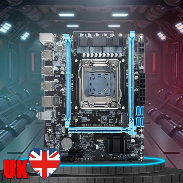 X79 COMPUTER MOTHERBOARD 1000 Mbps LAN Onboard LGA2011 SATA 2.0 M.2 ...