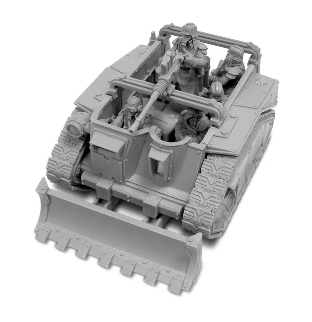 WARHAMMER 40K DEATH KORPS OF KRIEG CENTAUR Artillery tractor forge ...