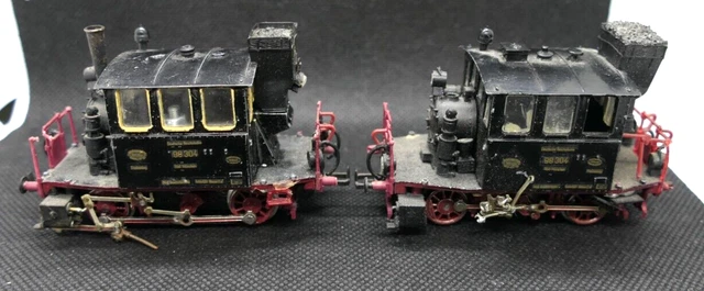 2X ROCO 43257 steam locomotive / DR 98 304 / model railway / black £82. ...