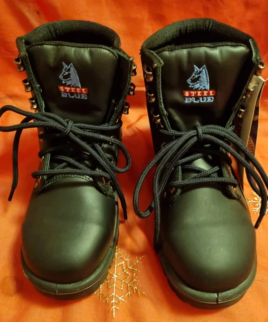 STEEL BLUE ARGYLE WORK BOOTS (312102) size 3 AUS $120.00 - PicClick AU