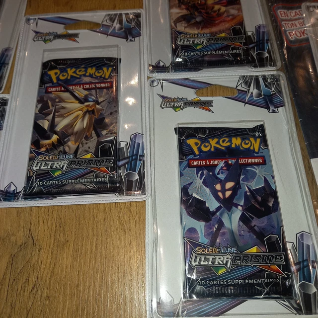 LOT BOOSTER POKEMON soleil et lune ultra prisme avec 2 deck EUR 56,00 ...