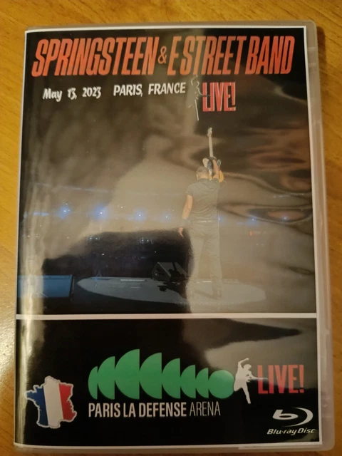 BRUCE SPRINGSTEEN - Vidéo ARENA PARIS 13/05/2023 1.DVD.BD Blue-Ray EUR ...