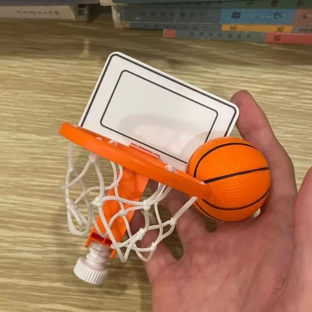 DESKTOP BASKETBALL HOOPS Set No Drill Installation Desktop Basketball ...