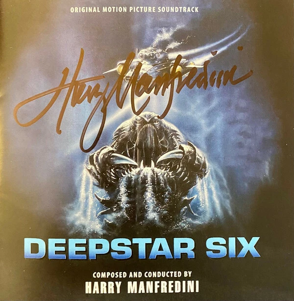 DEEPSTAR SIX (1989) Complete Score CD / signed by Composer Harry Manfredini! EUR 139,00 ...