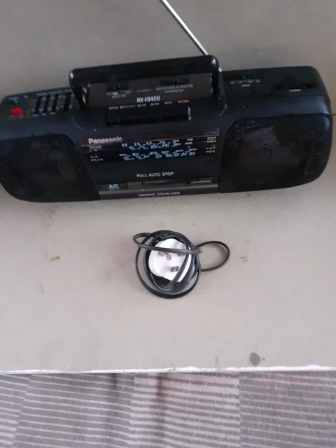 PANASONIC RX-FS420 PORTABLE Radio Cassette Player Recorder Boombox ...