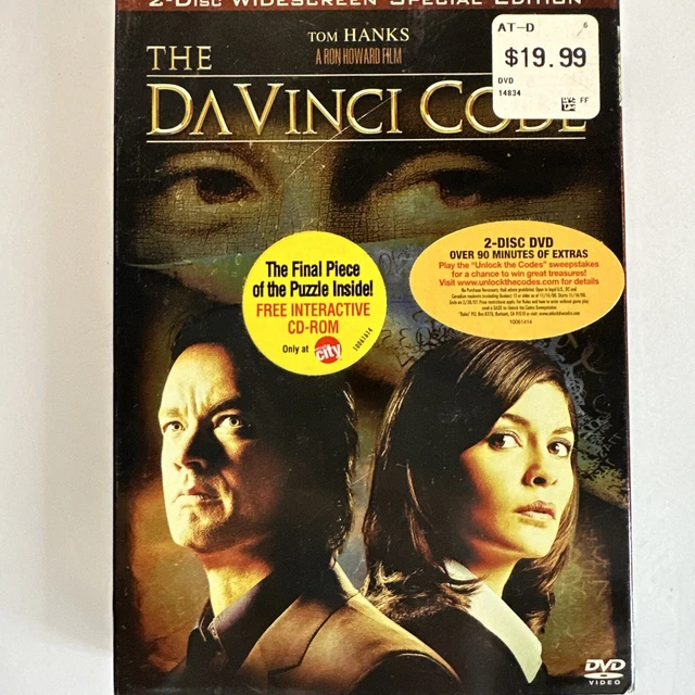THE DA VINCI Code (DVD, 2 Discs) Widescreen Special Edition £4.31 ...