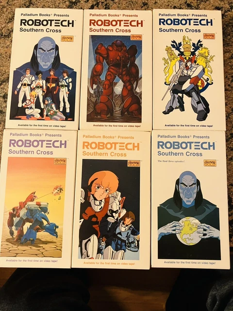 ROBOTECH SOUTHERN CROSS (VHS) Volumes 1-3; 6-8 £23.34 - PicClick UK