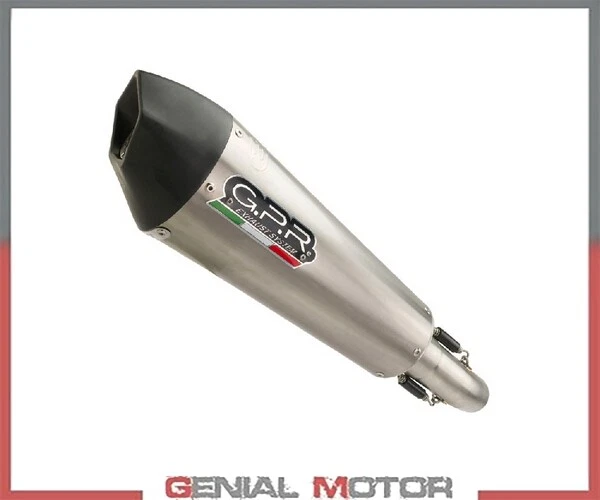 EXHAUST MUFFLER GPR GP EVO4 TITANIU Cat MV AGUSTA BRUTALE 800 DRAGSTER ...