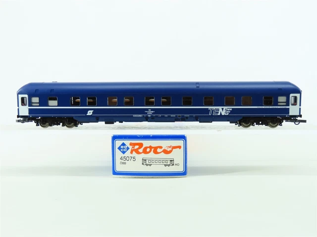 HO ROCO 45075 OBB TEN Austrian Trans-Euro Night Sleeper Passenger Car ...