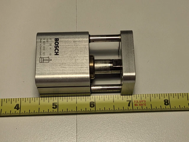 BOSCH COMPACT SHORT Stroke Pneumatic Air Cylinder 0-822-010-121 ...