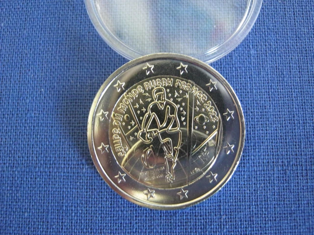 2 EURO FRANKREICH 2023 Gedenkmünze Rugby-WM 2023 EUR 3,10 - PicClick DE