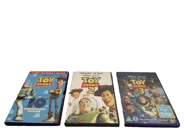 DVD BUNDLE DISNEY Pixar Toy Story 1-3 With Bonus Features £7.89 ...