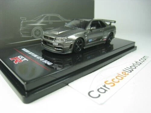NISSAN SKYLINE GT-R R34 Nismo Omori Factory Clubman Race Spec 1/64 Inno (Gris) EUR 26,95 ...