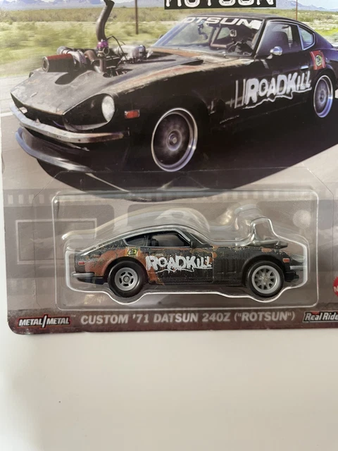 HOT WHEELS 2024 Pop Culture Premium Roadkill Rotsun personnalisé '71 ...