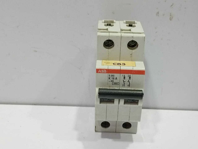 ABB S02 K16A Schutzschalter S202-K16 ~ 400 Umax 253/400 VAC EUR 88,55 - PicClick DE