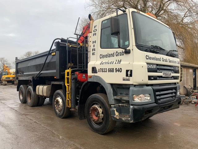 DAF CF85.340 8 Wheel Tipper Lorry (Manual) £16,000.00 - PicClick UK