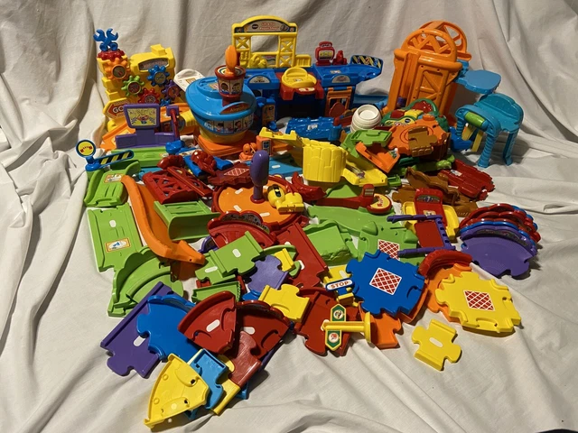 VTECH GO GO Smart Wheels Huge Lot Tracks, Cars, Zoo Animals EUR 92,66 ...