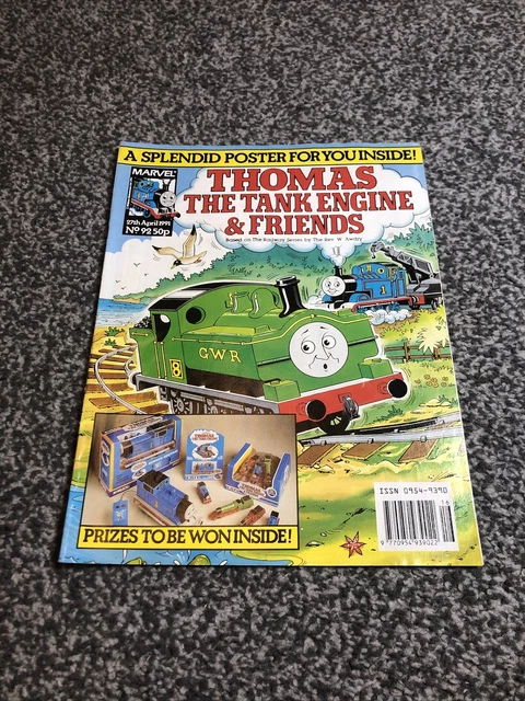 VINTAGE THOMAS THE Tank Engine & Friends Magazine Comic No 92 Marvel ...
