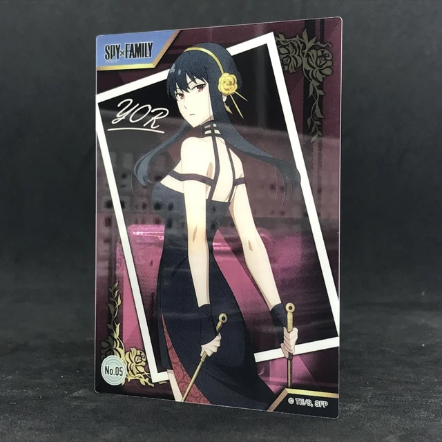 SPY X FAMILY YOR FORGER No.05 Japanese Collectable Clear Card Anime £4. ...