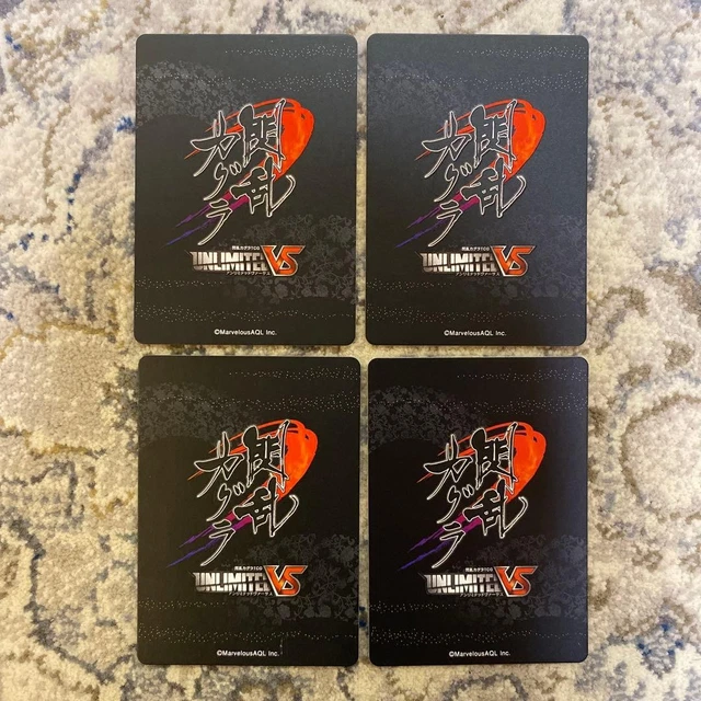 CARTE TCG SENRAN Kagura: rotolo nero x2, pergamena floreale x2, EUR 42 ...