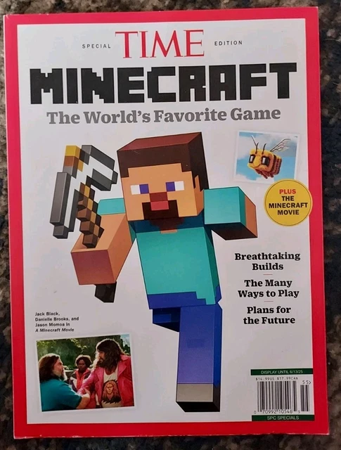 MINECRAFT SPECIAL EDITION TIME Magazine The World's Favorite Game 2025 ...