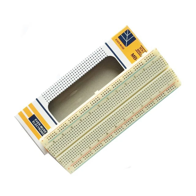 2PCS SOLDERLESS MB-102 MB102 Breadboard 830 Tie Point PCB BreadBoard For Arduino $6.46 - PicClick CA