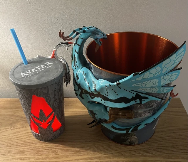 AVATAR 3: FIRE & Ash | Popcorn Bucket + LED Cup | Odeon Banshee Combo ...