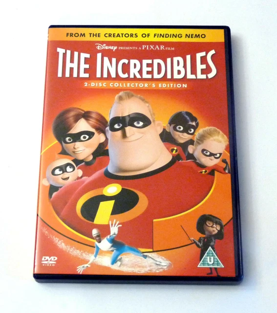 DISNEY PIXAR THE Incredibles 2 Disc Collector's Edition DVD- NEW !! EUR ...