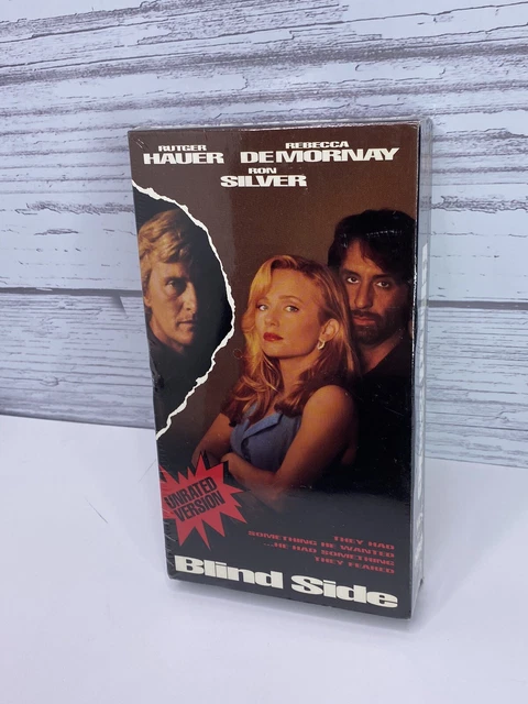 BLIND SIDE VHS Tape 1993 Thriller Rutger Hauer Rebecca Demornay NEW ...